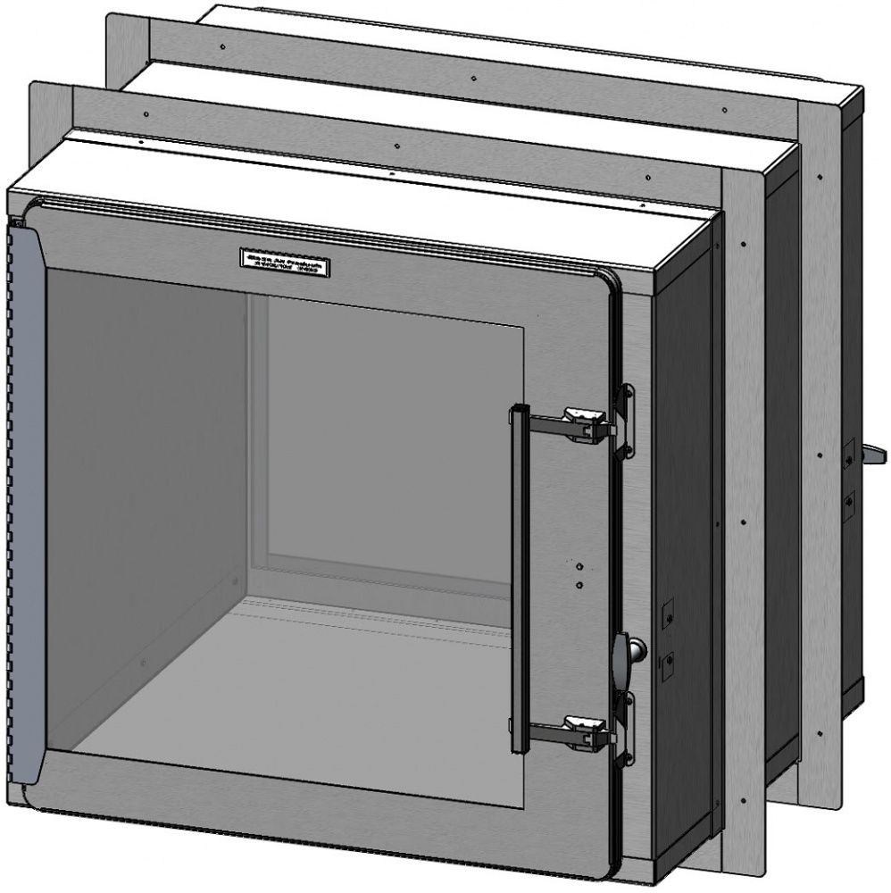 30Wx30Hx30D Pass-Thru Door | Wall-Mounted Pass-Thru Doors