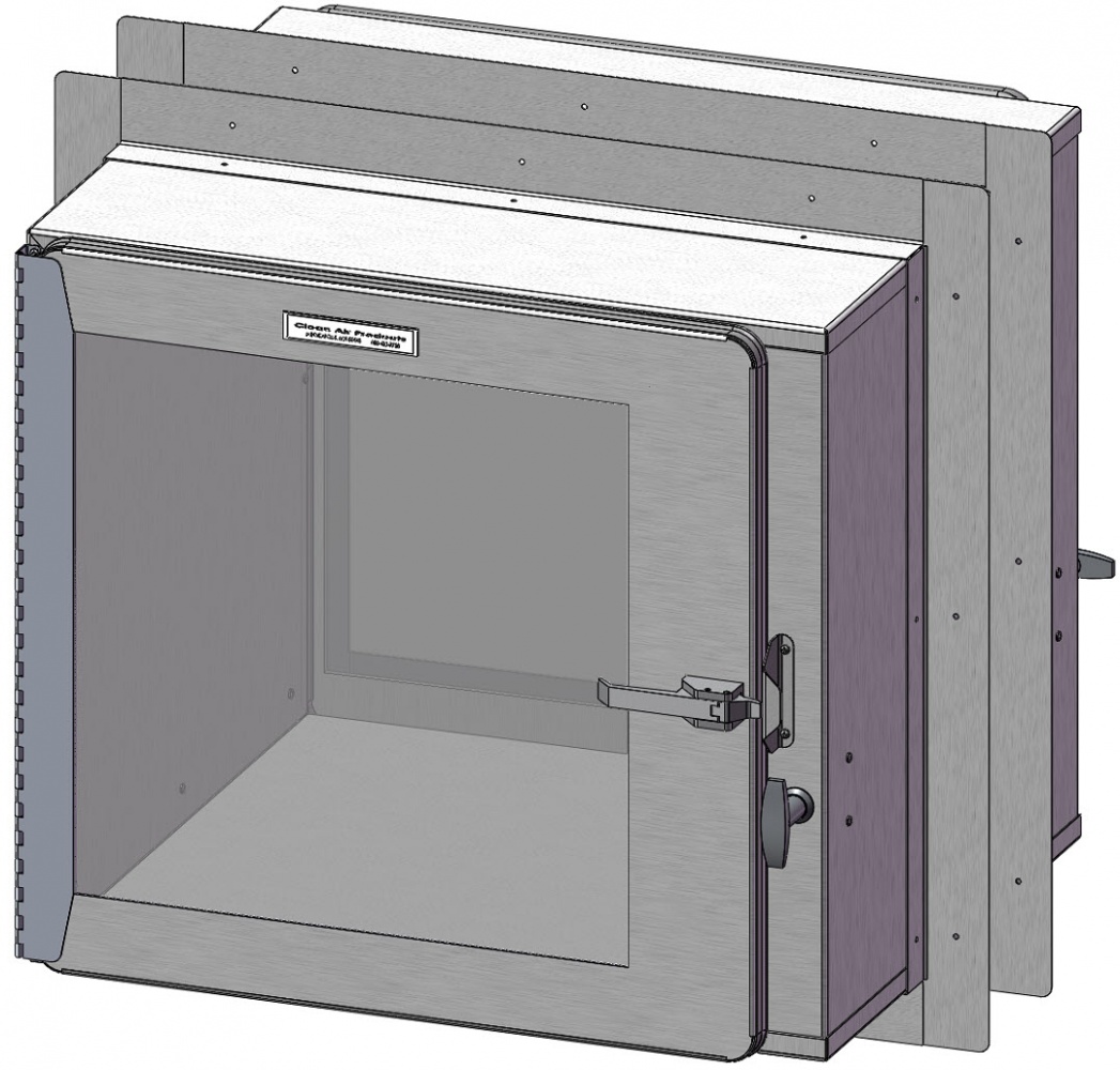24Wx24Hx24D Pass-Thru Chamber | Wall-Mounted Pass-Throughs
