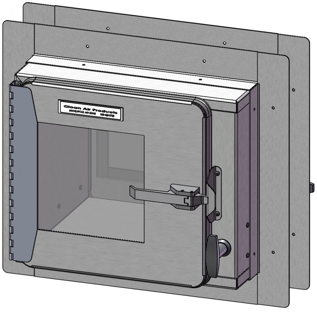 12Wx12Hx12D Pass-Thru Window | Wall-Mounted Pass-Thru Window