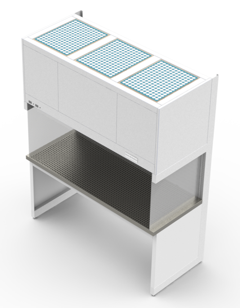 Vertical Laminar Flow Wash Through Base | Clean Benches