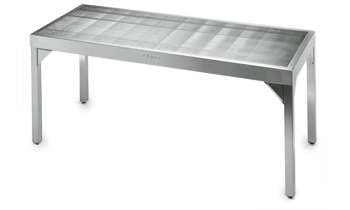 Perforated Stainless Steel Cleanroom Table for Cleanrooms