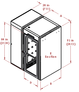 Low-Profile Straight-Through Air Showers | CAP701LP-ST